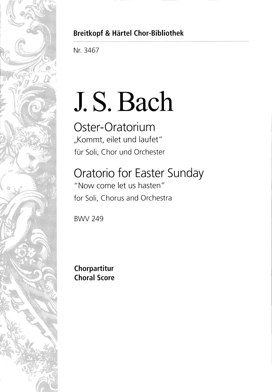 Bach, Johann Sebastian: Oratorio for Easter Sunday BWV 249