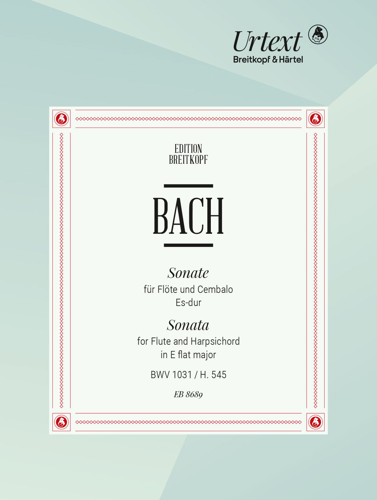 Bach, Johann Sebastian (?): Sonata in E flat major BWV 1031 / H. 545