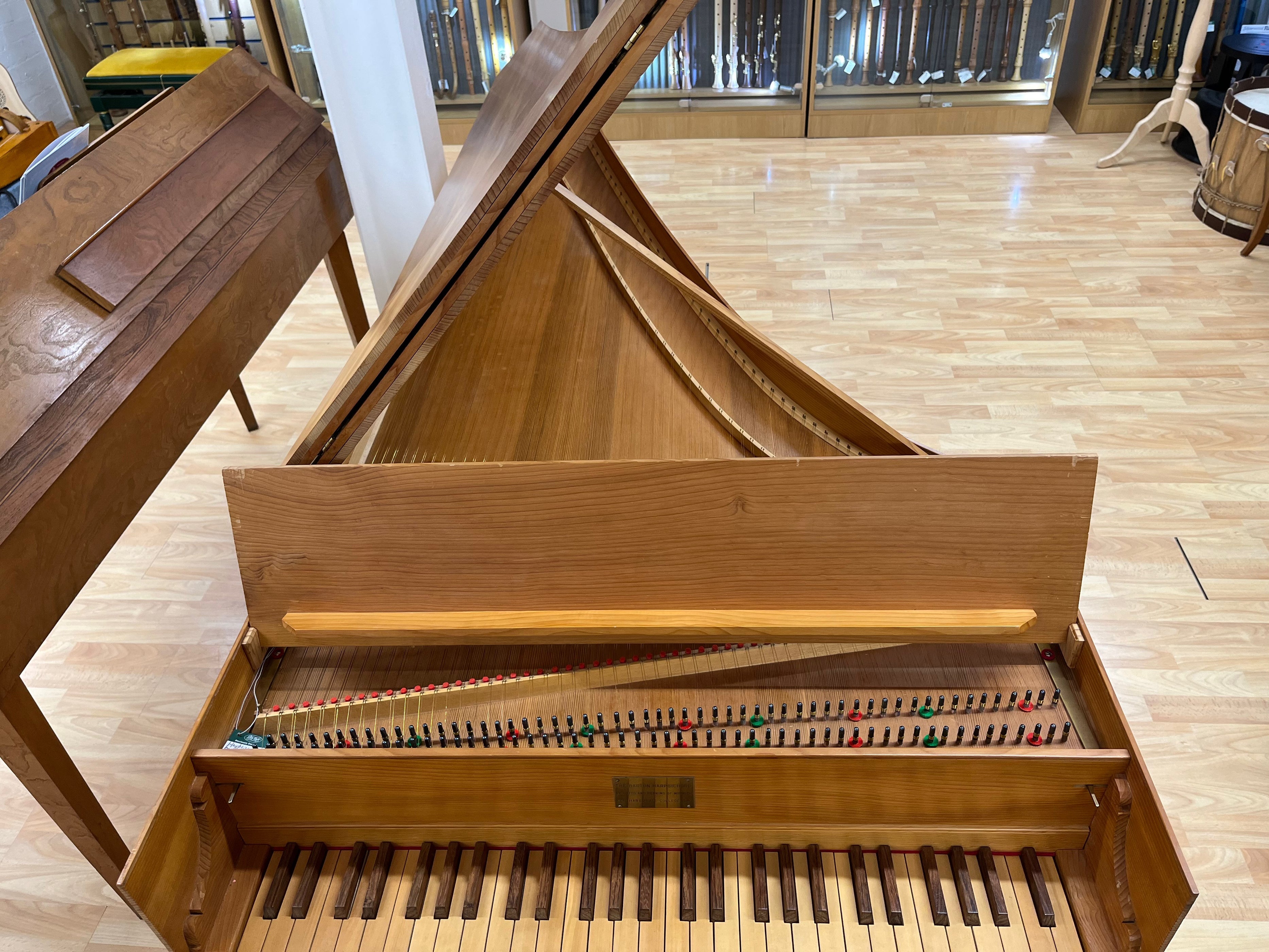 Single Manual Harpsichord by Perkins & Gotto after Thomas Barton, 1709