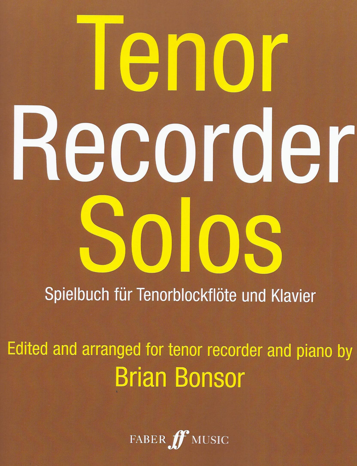 Bonsor (ed.): Tenor Recorder Solos