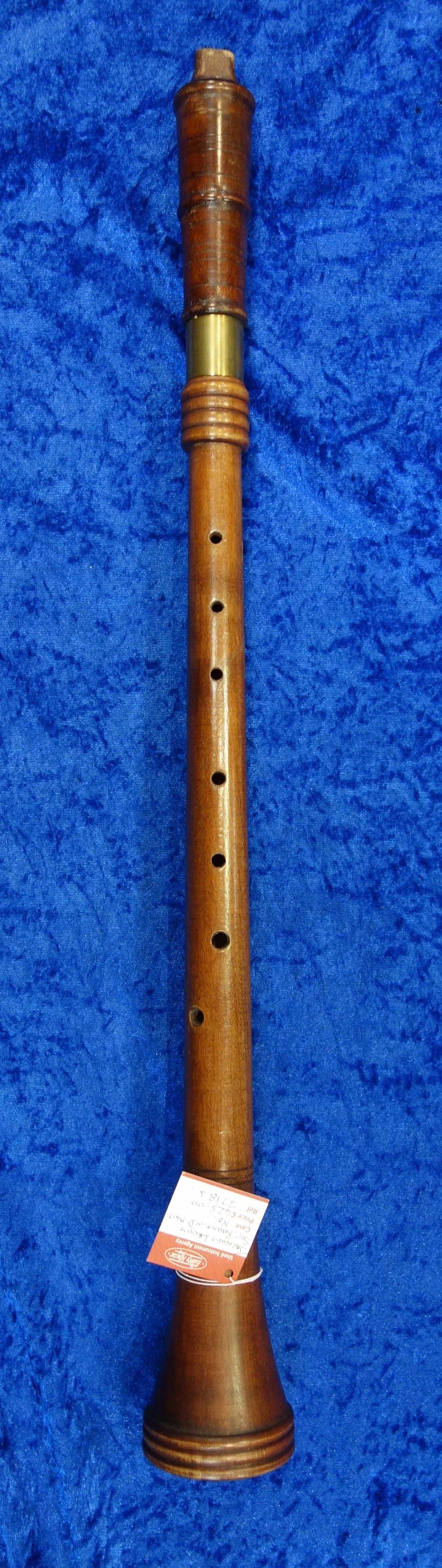 Soprano Rauschpfeife (a415) in D by Jacques Leguy (Reconditioned)