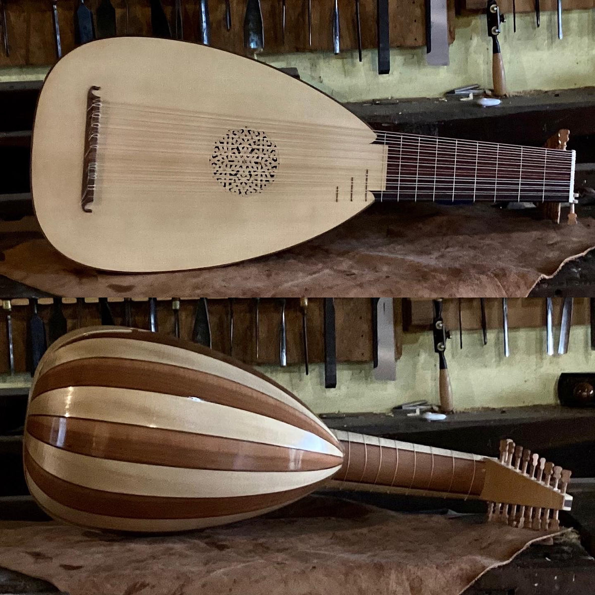 10 Course Renaissance Lute after Tieffenbrucker by Matias Crom — Early ...