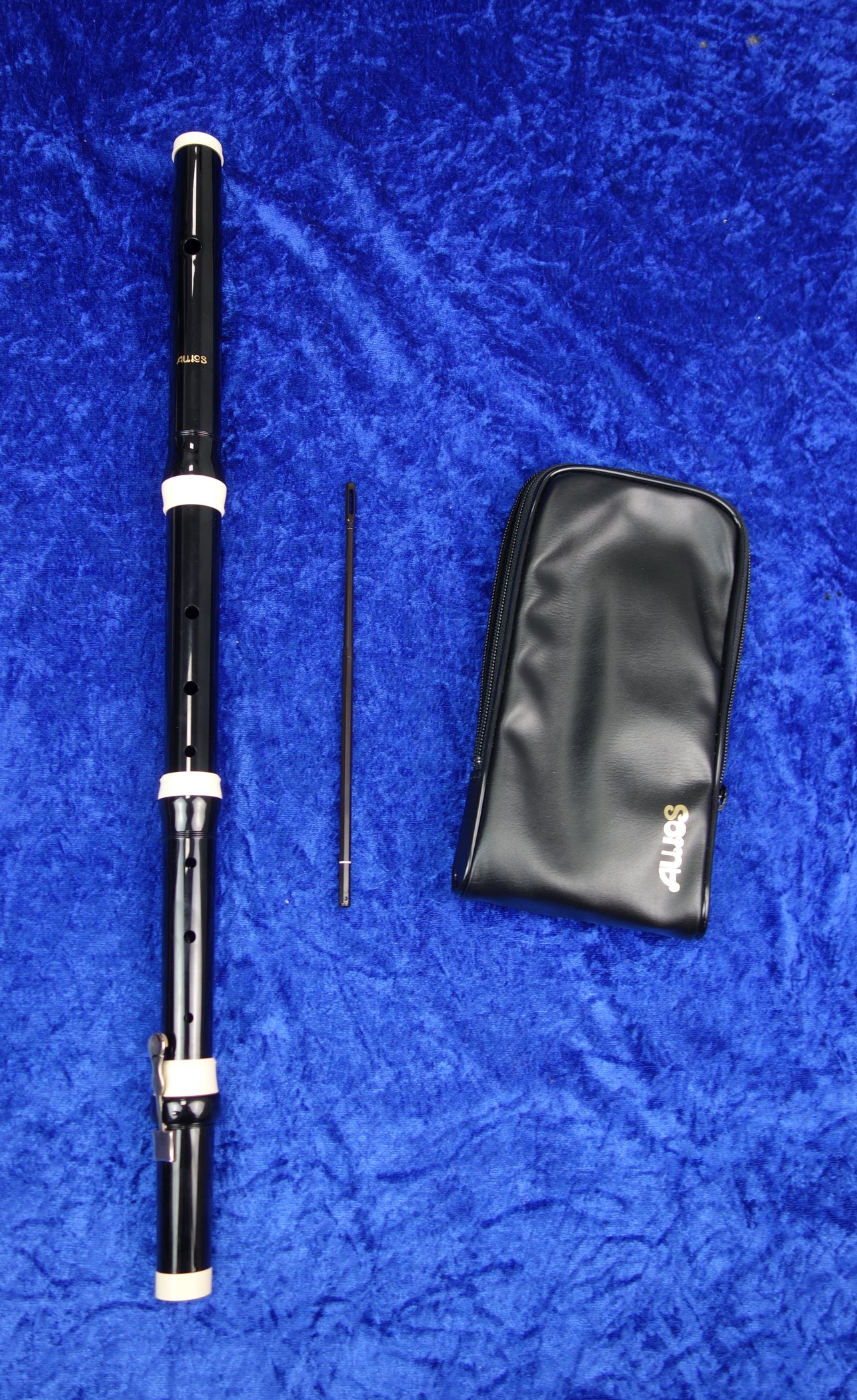 Baroque Flute AF1 a=440 after Grenser by Aulos (Reconditioned)