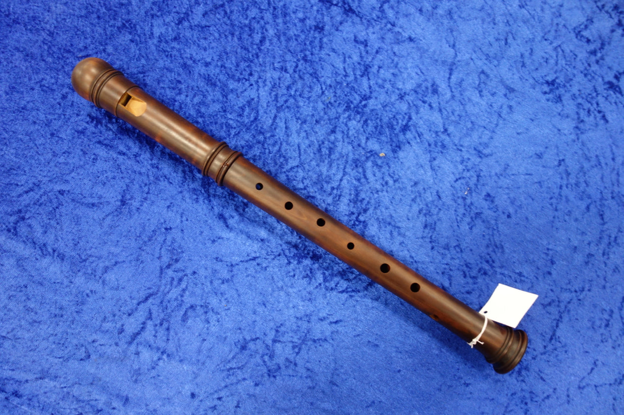Kobliczek Praetorius Renaissance Alto Recorder in F in Stained Maple