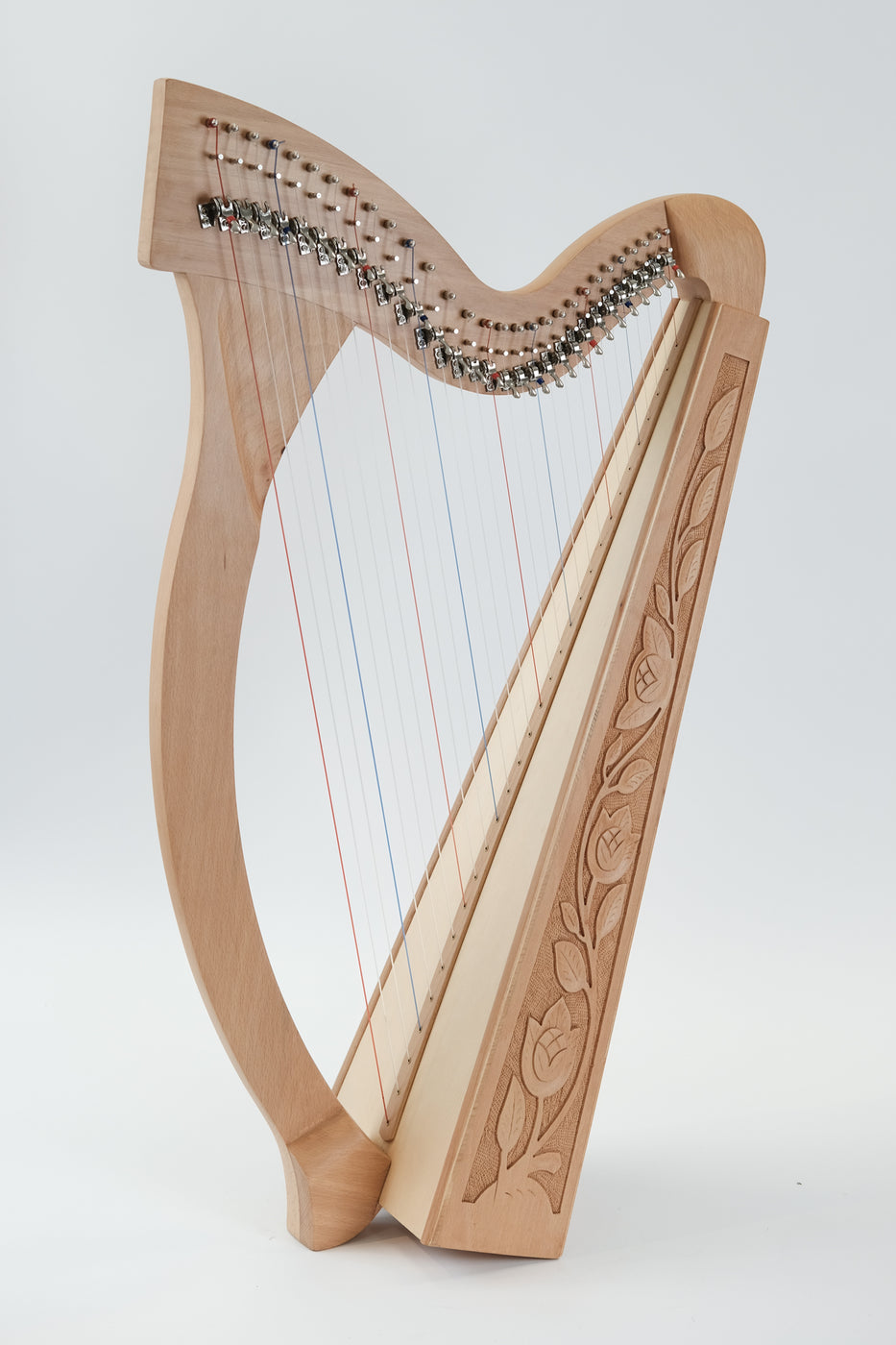Gold Harp Bundle - Heritage 29-String Minstrel Harp