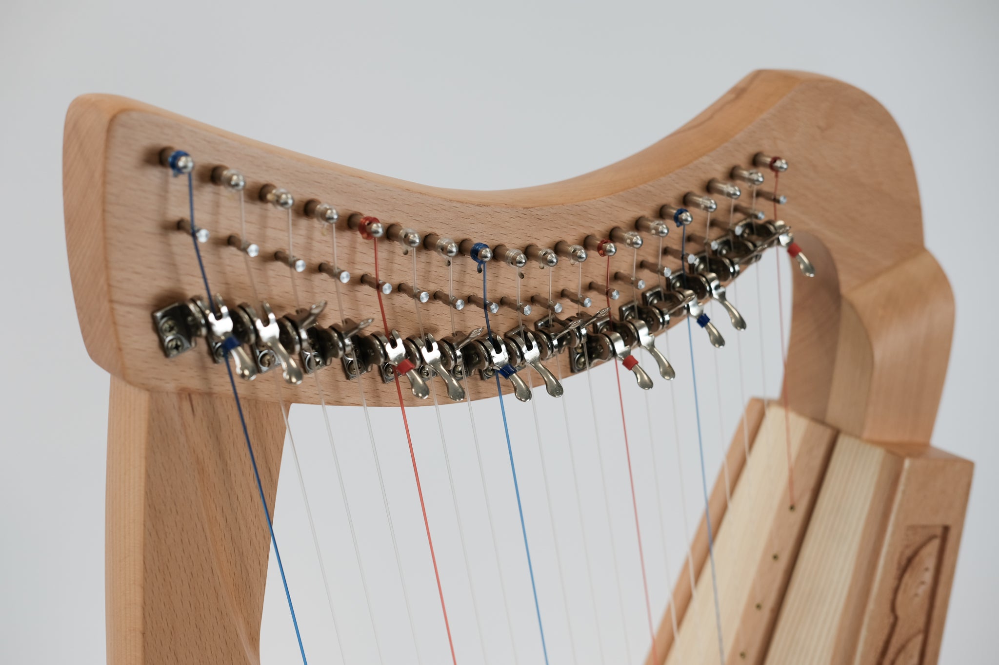 Bronze Harp Bundle - Heritage 19 String Pixie Harp