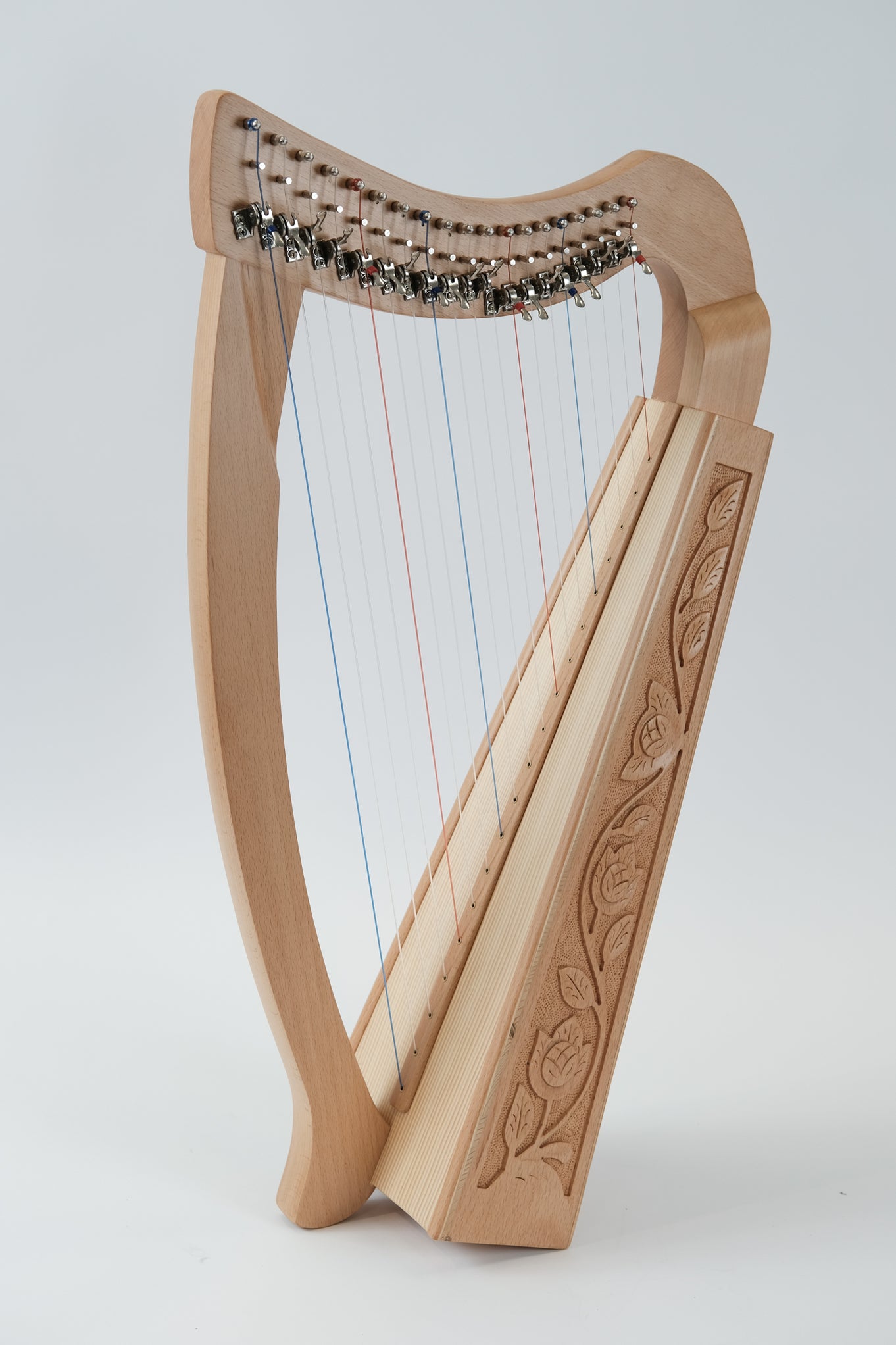 Bronze Harp Bundle - Heritage 19 String Pixie Harp