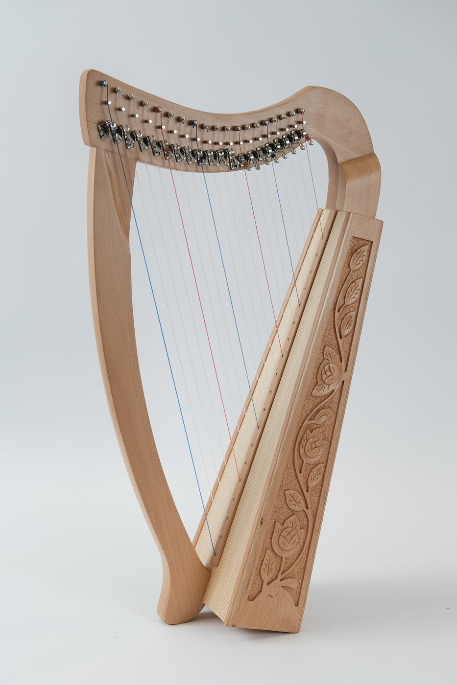 Bronze Harp Bundle - Heritage 19 String Pixie Harp