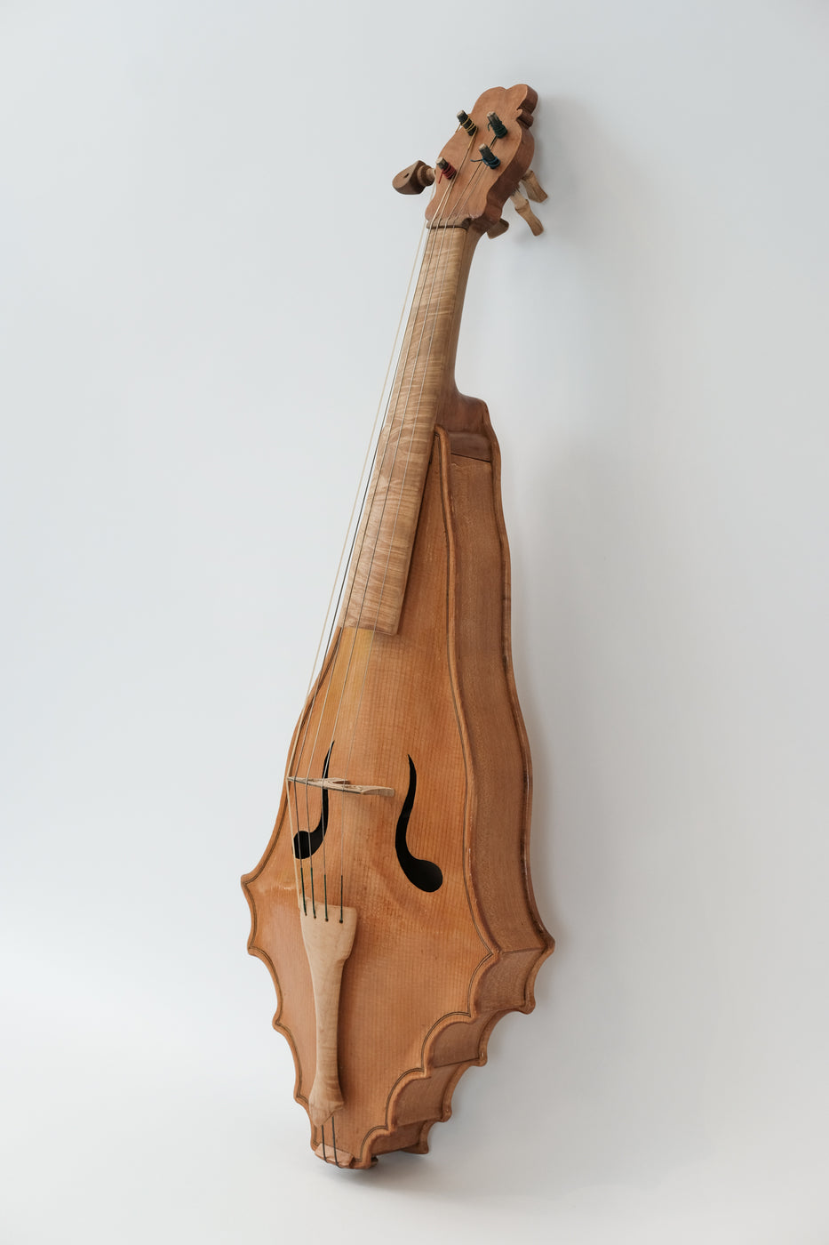 Medieval Fiddle after da Vinci by Fabio Chiari