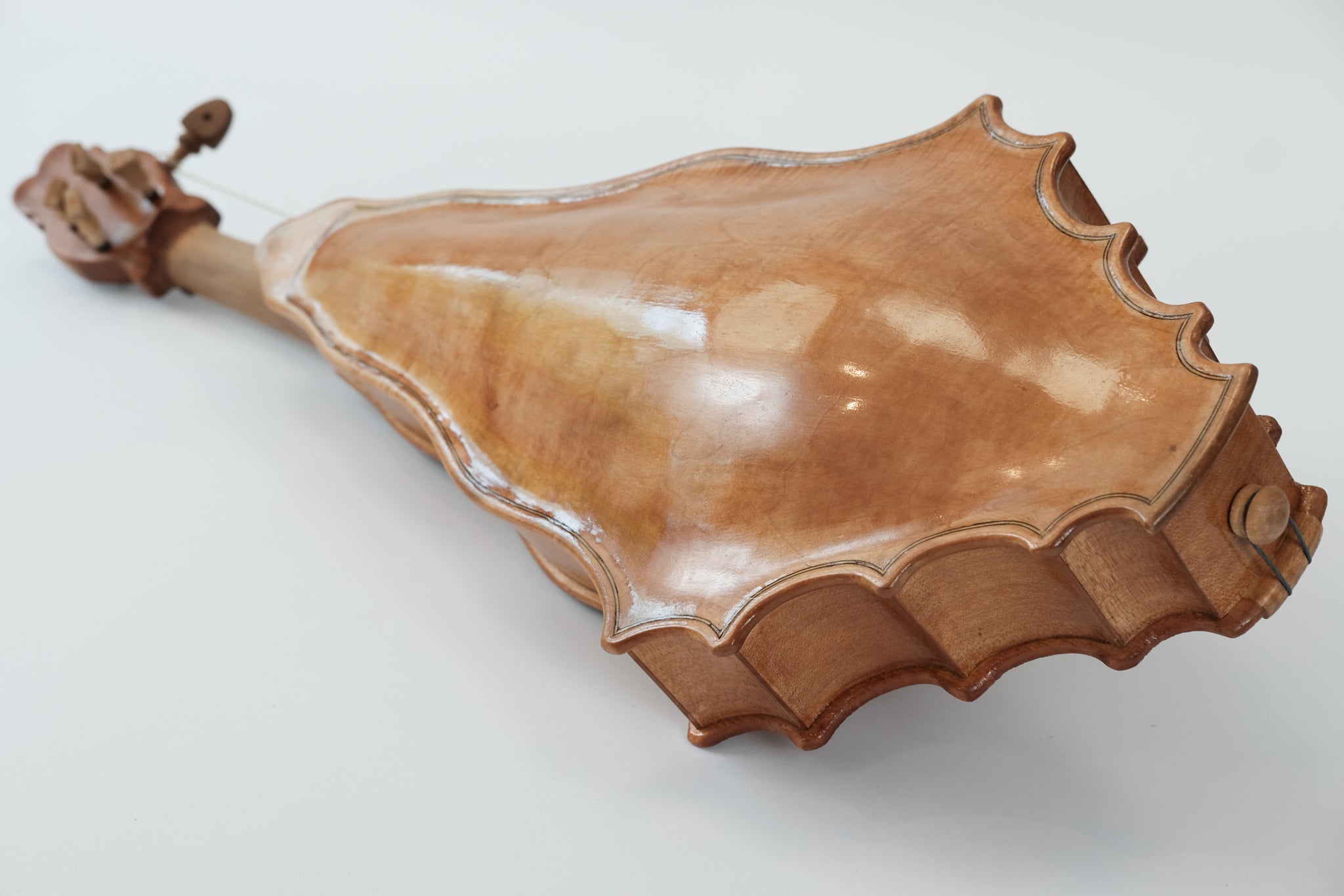 Medieval Fiddle after da Vinci by Fabio Chiari