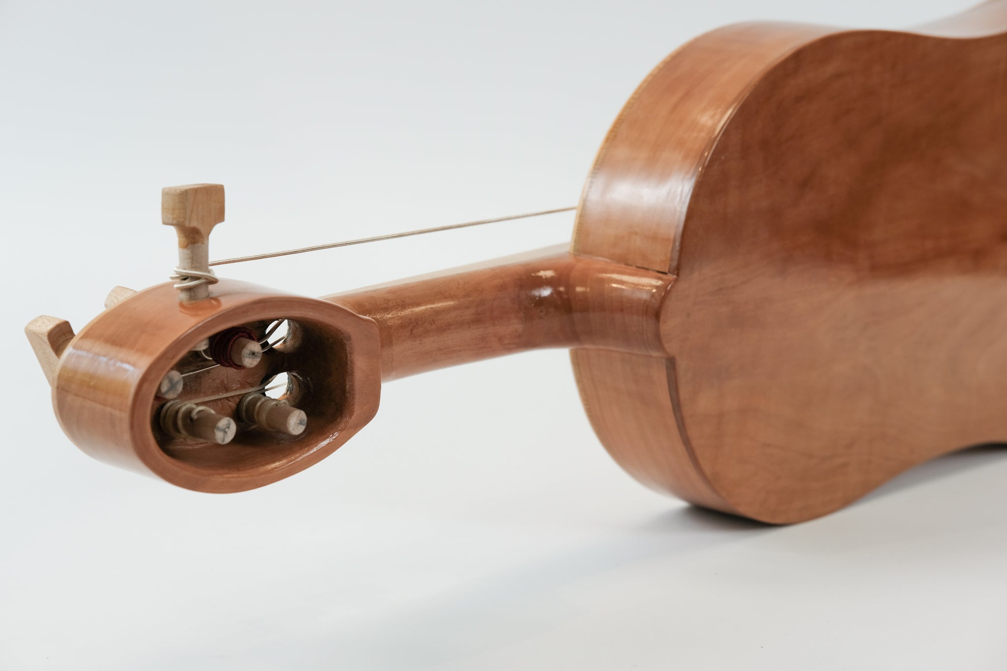 Medieval Fiddle after a 14th Century Fresco by Roberto Montagna