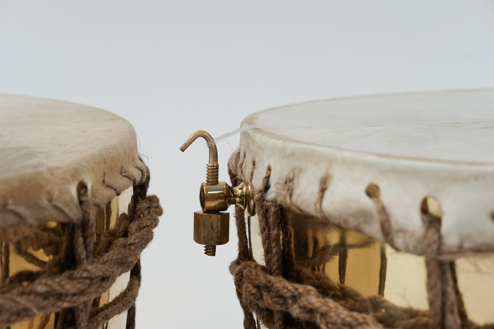 10" Naker Drums (pair) with beaters by Early Music Shop