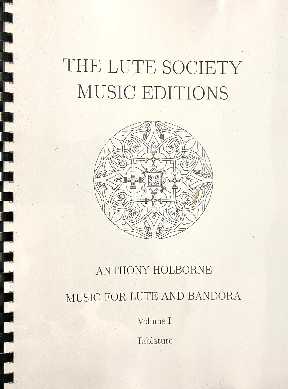 Anthony Holborne, Music for Lute and Bandora