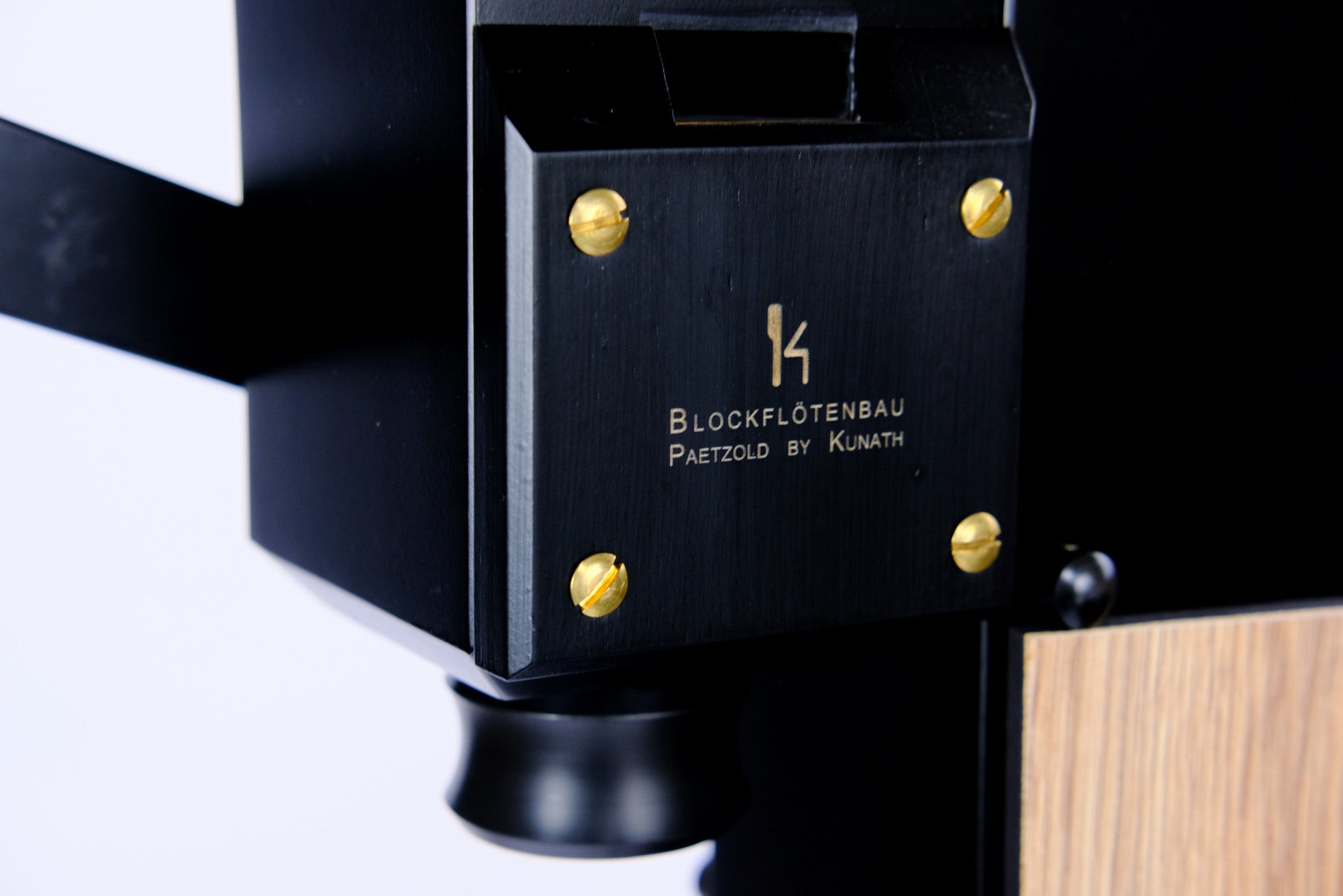 Paetzold SOLO Contra Bass Recorder in F inc case by Kunath