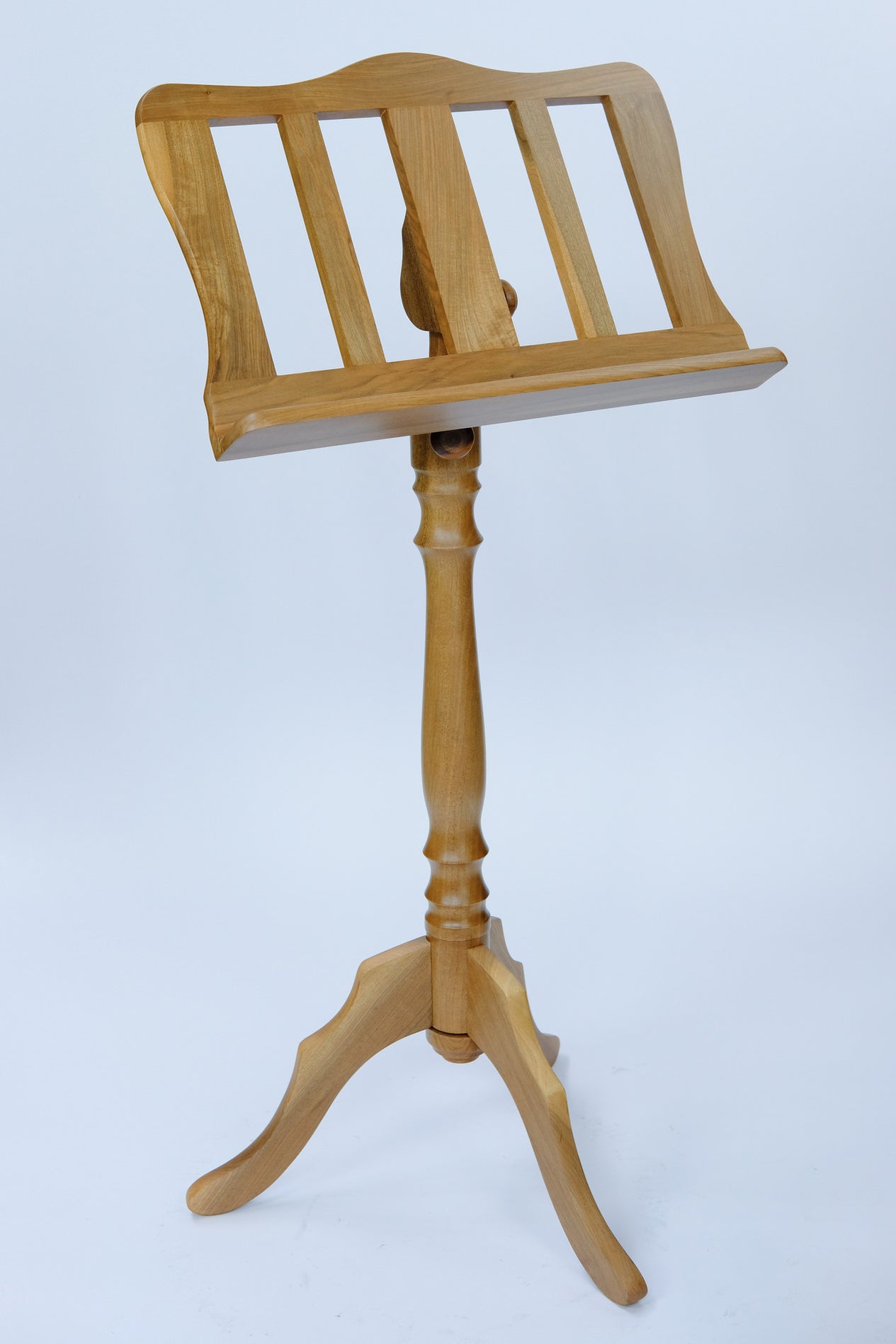 Wooden Music Stands at the Early Music Shop