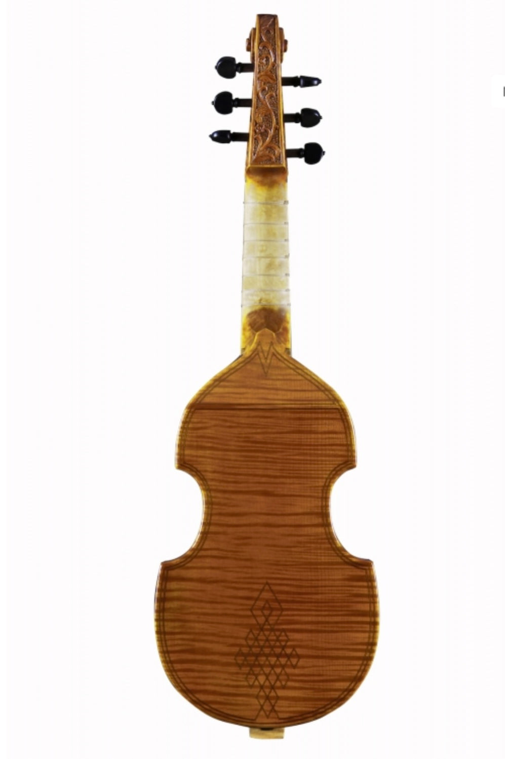 Lu-Mi Master Treble Viol after Jaye at Early Music Shop