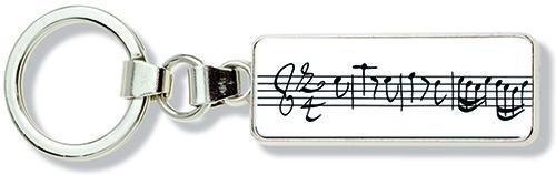 Musical Keyring - Facsimile | Gifts at the Early Music Shop