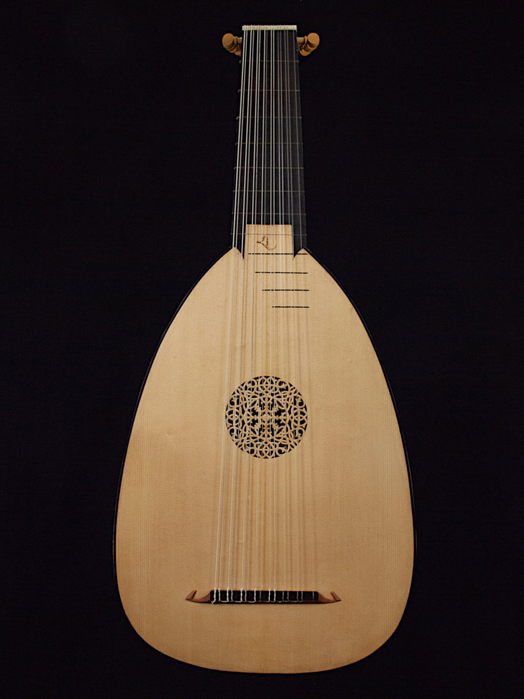 8 Course Renaissance Lute after Matteo Sellas by Marco Golinelli