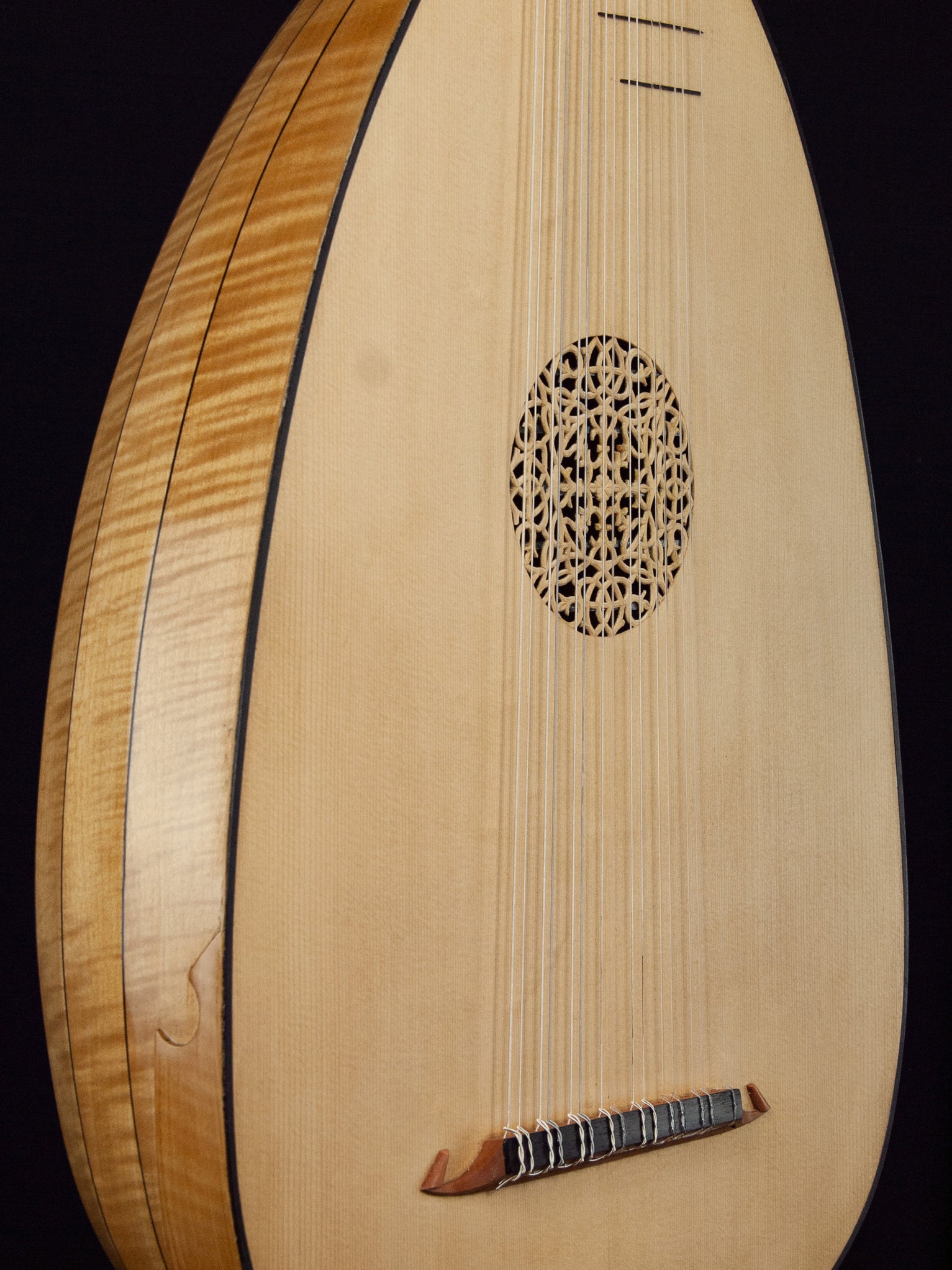 8 Course Renaissance Lute after Matteo Sellas by Marco Golinelli