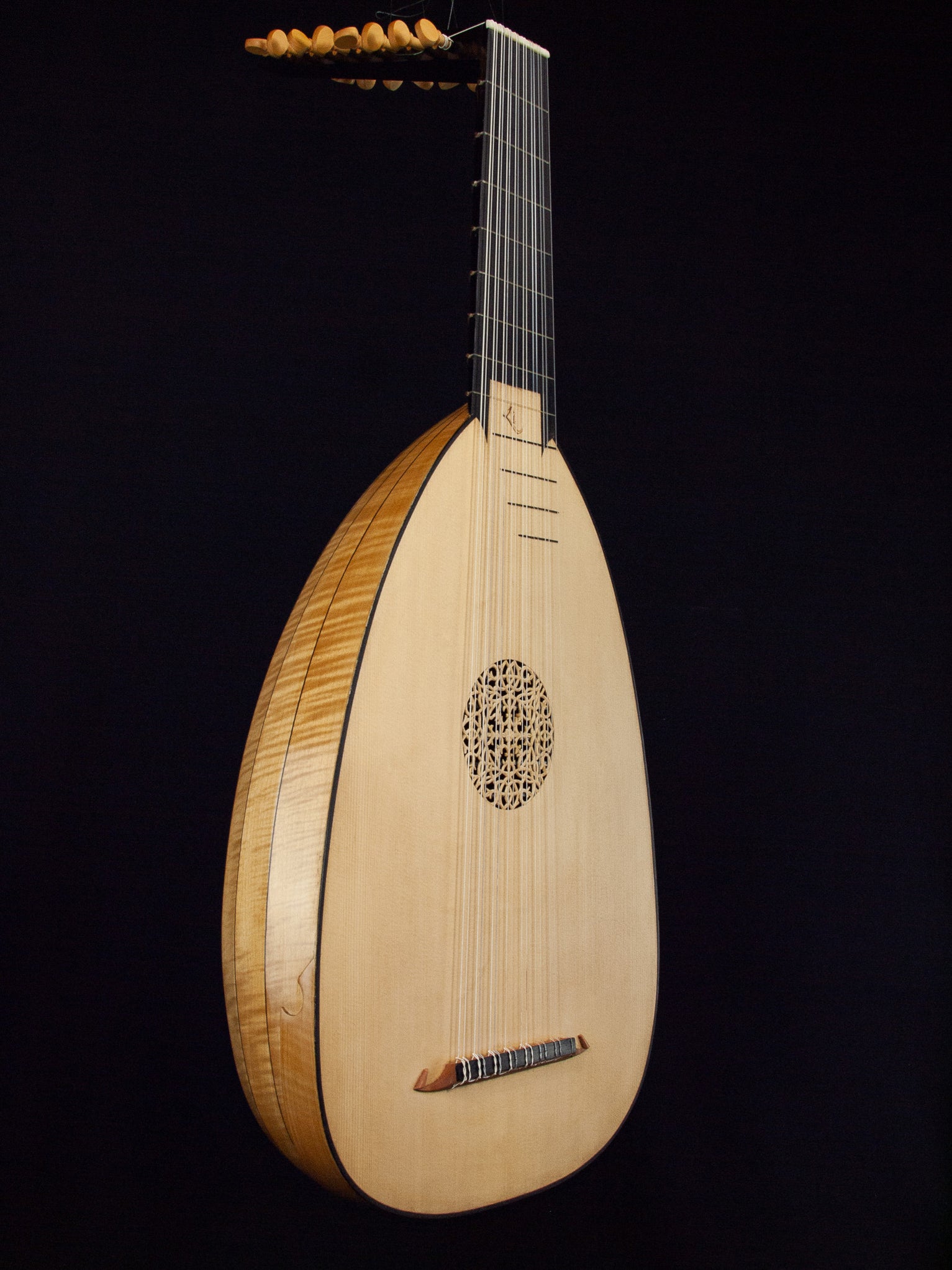 8 Course Renaissance Lute after Matteo Sellas by Marco Golinelli
