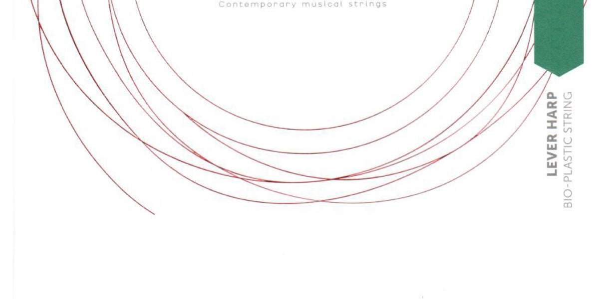 1st Octave D - Lever Harp BioCarbon String by Sipario