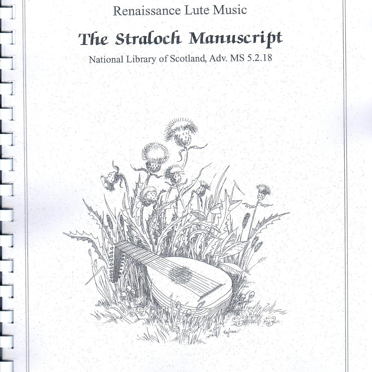 The Straloch Manuscript - Scottish Lute Music Collection