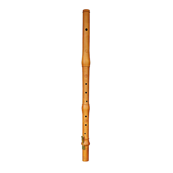 Unique Baroque Flute (Offset) Pearwood by Wenner at Early Music Shop